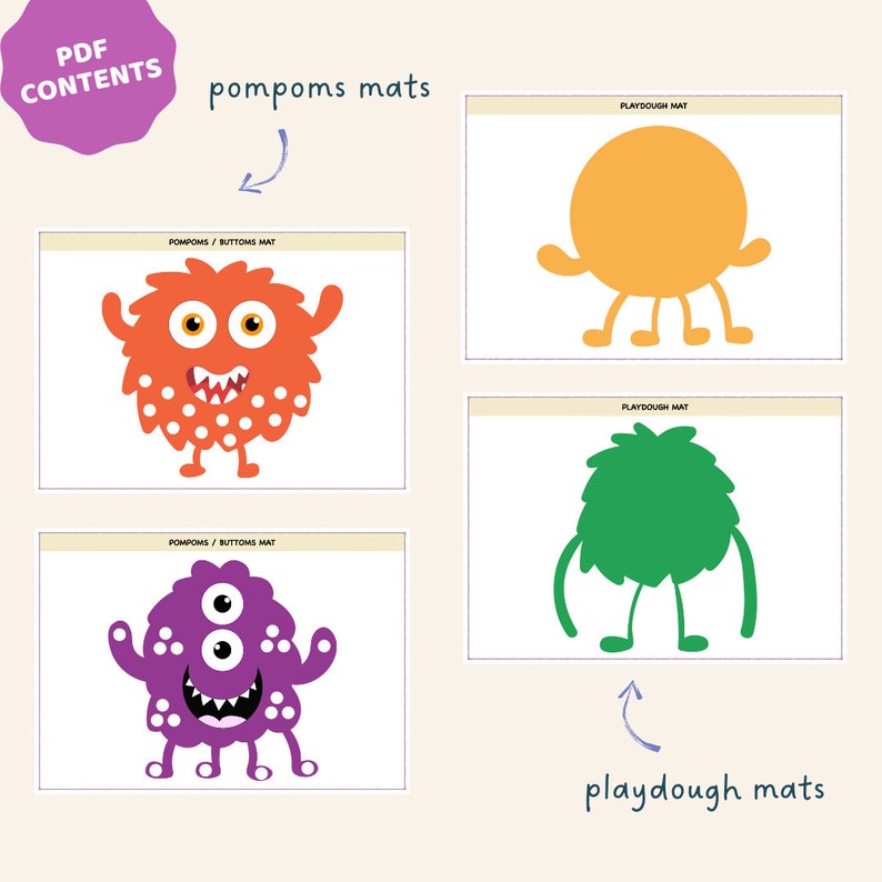 Monsters Busy Book - Etsy