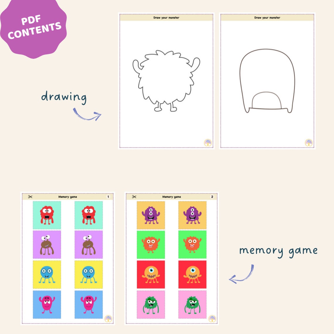 Monsters Busy Book - Etsy