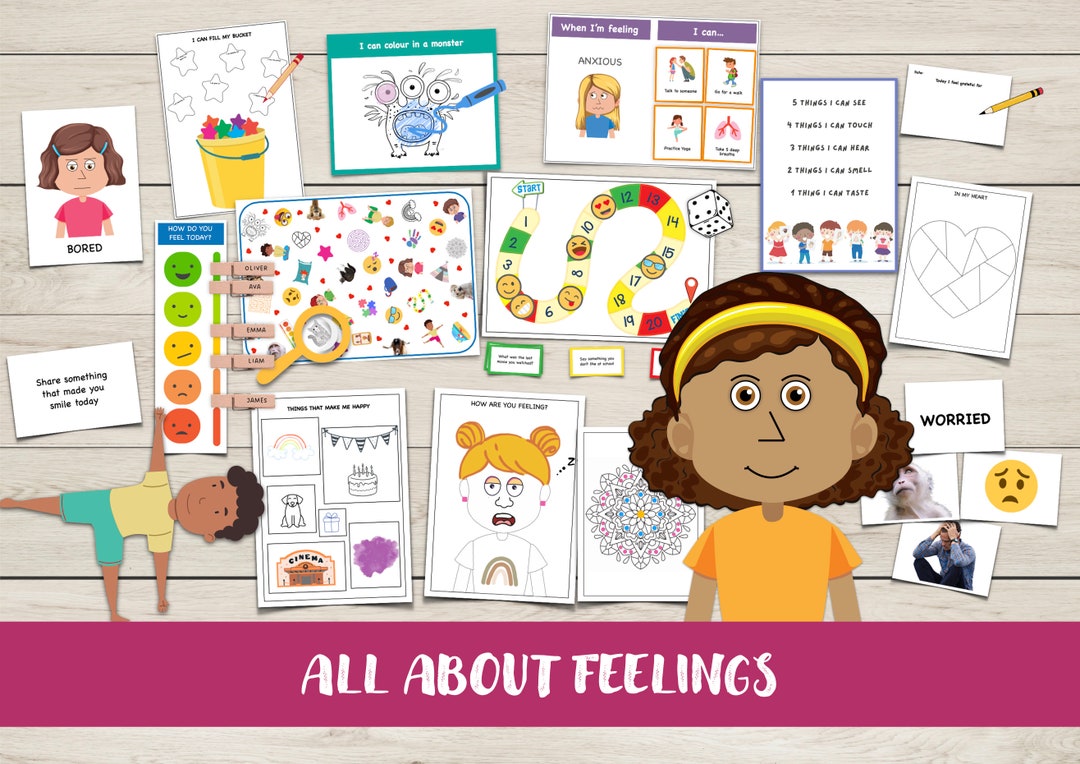 All About Feelings - PACK - Etsy