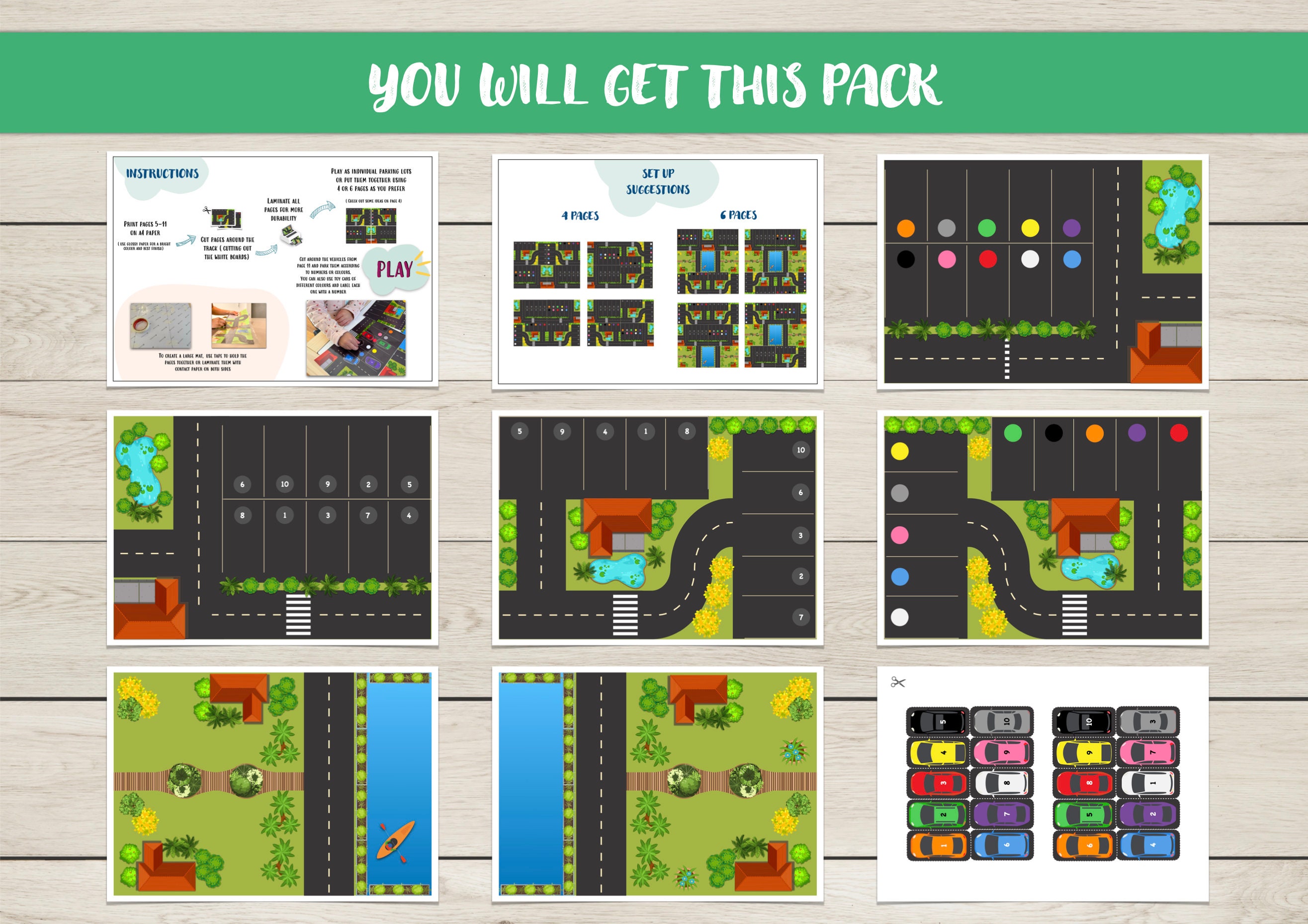 Parking Lot - Etsy