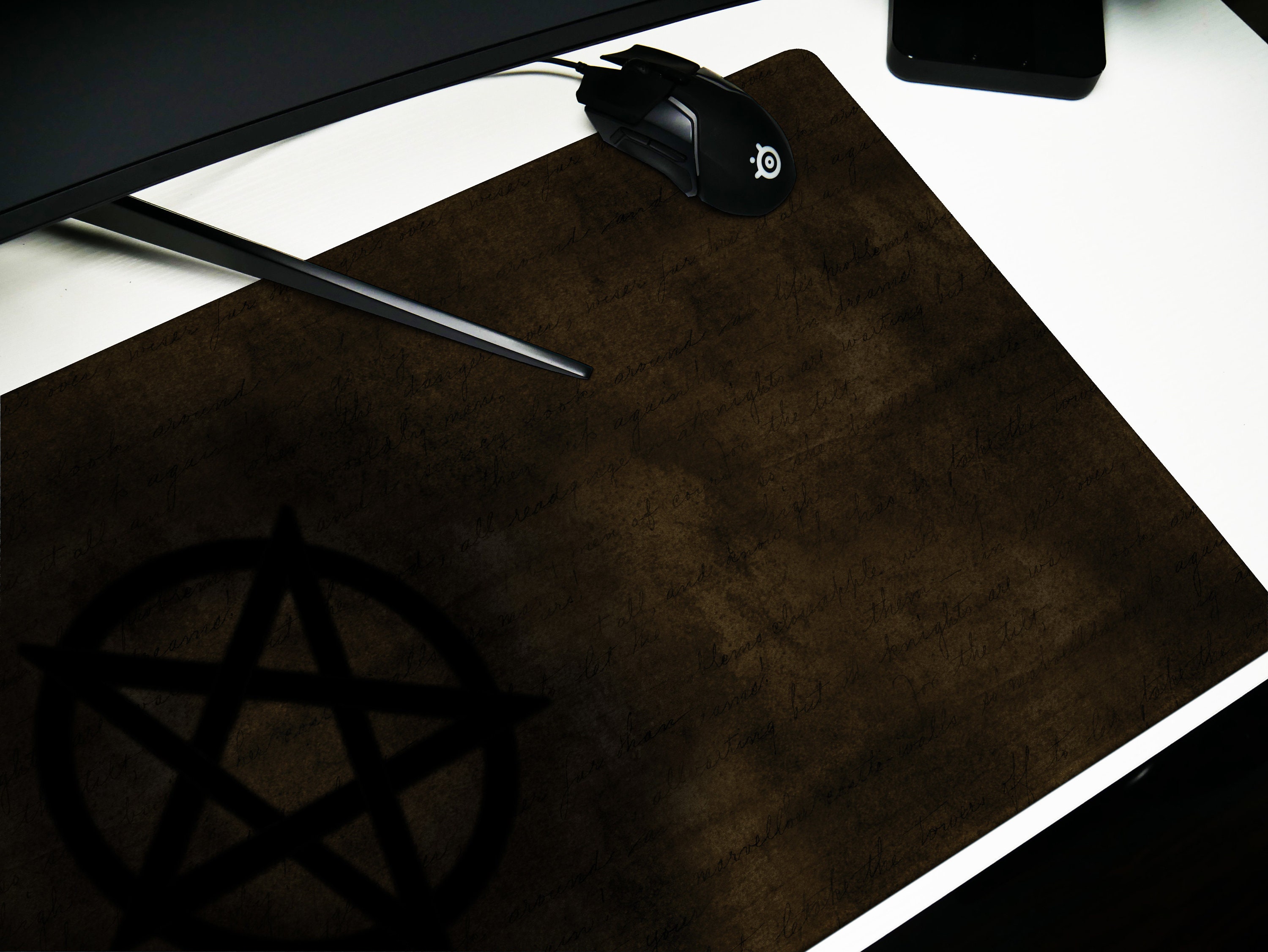 Pentagram Mouse Pad and Desk Mat the Perfect Gift for Gamers - Etsy