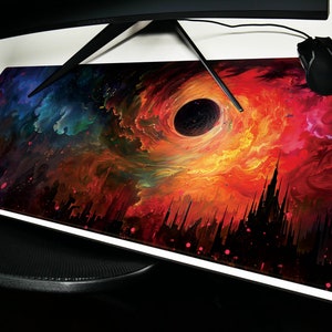 Eldritch Inferno Design 4, Desk Pad, Mouse Pad, Desk Mat, Celestial ...