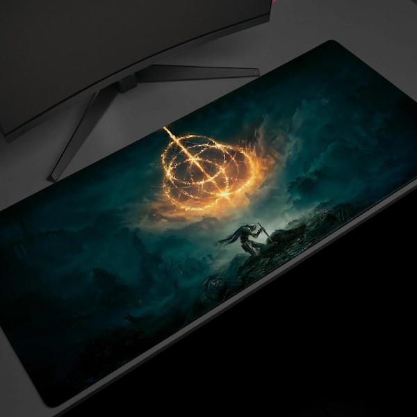 Desk Mat Gaming Dark - Etsy