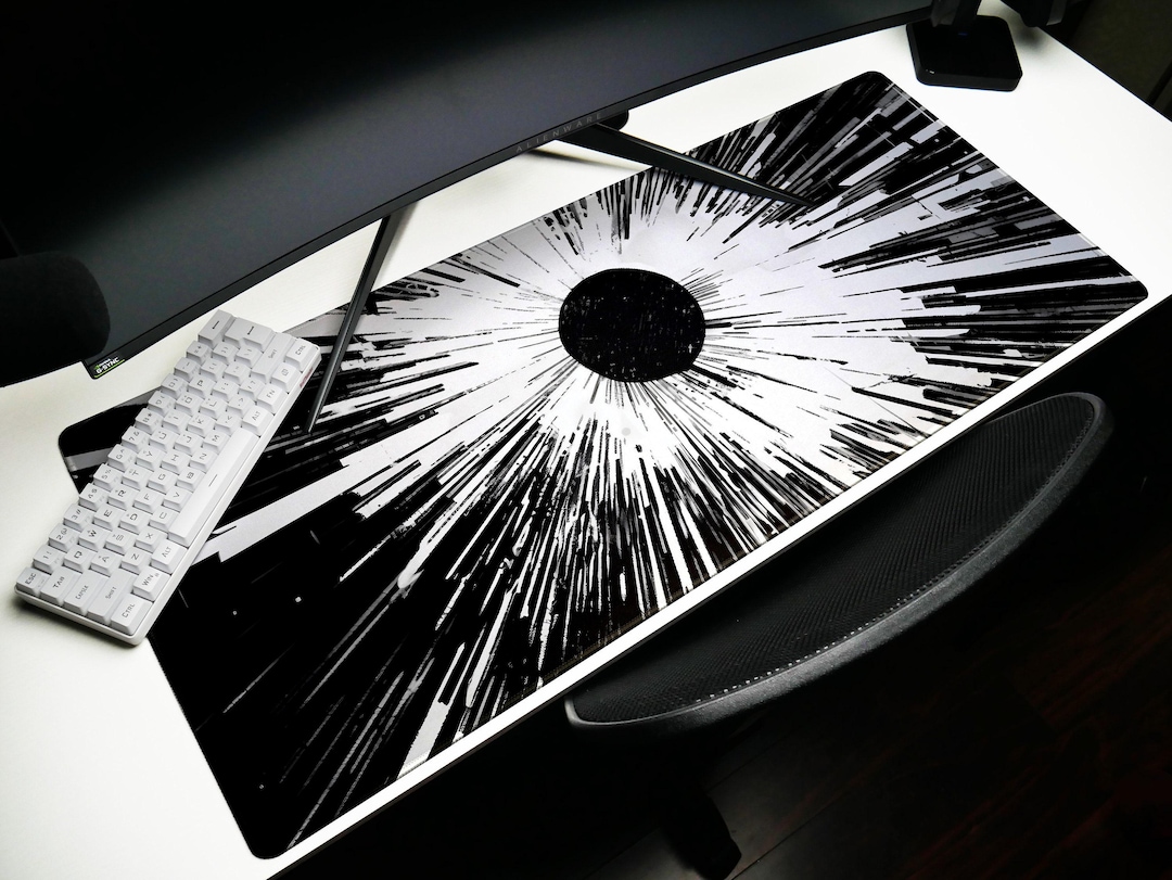 Hyperdrive Spaceship Desk Mat: Sci-fi Pop Art Mouse Pad - Etsy