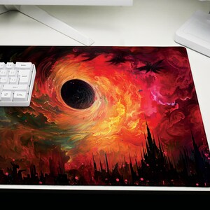 Eldritch Inferno Design 4, Desk Pad, Mouse Pad, Desk Mat, Celestial ...