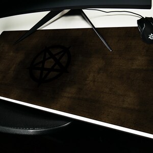Pentagram Mouse Pad and Desk Mat the Perfect Gift for Gamers, Office ...