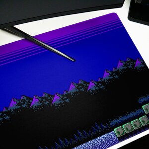 8-bit Collection Desk Mat Retro Theme Extended Gaming Mouse Pad 3 ...
