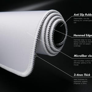 Cosmic Rapture Design 1, Desk Pad, Mouse Pad, Desk Mat, Surreal ...