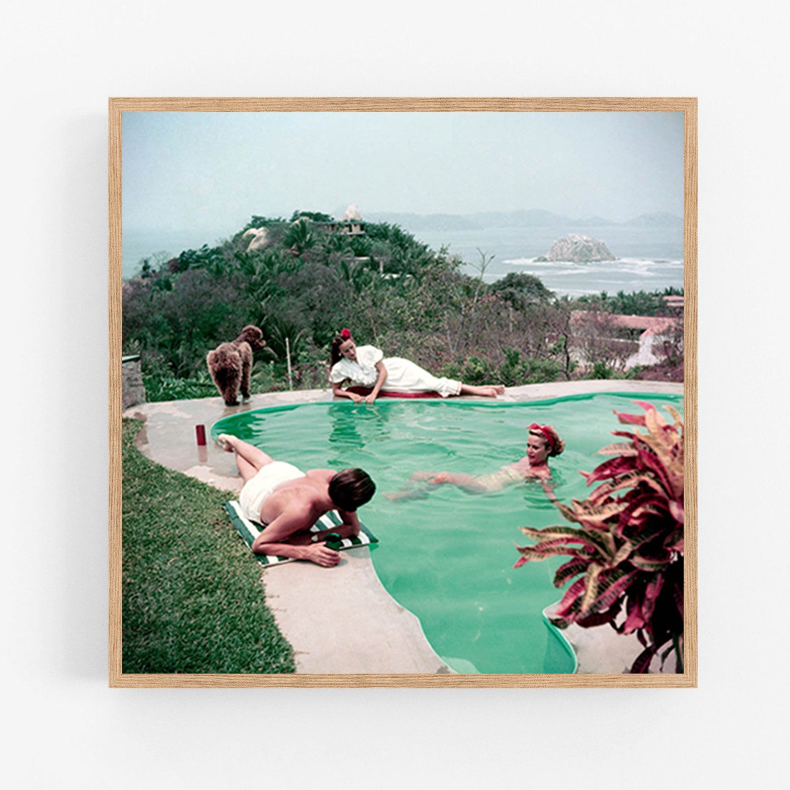 Del Rio Art Poster slim aarons Vintage Print photography Art | Etsy