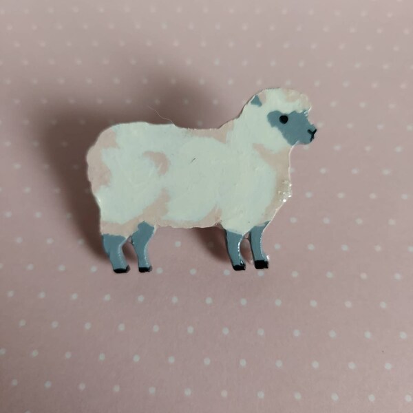 Sheep Brooch - Etsy