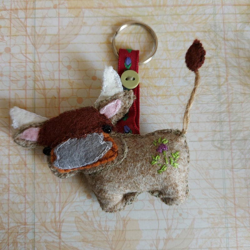 Felt Keyrings - Etsy UK