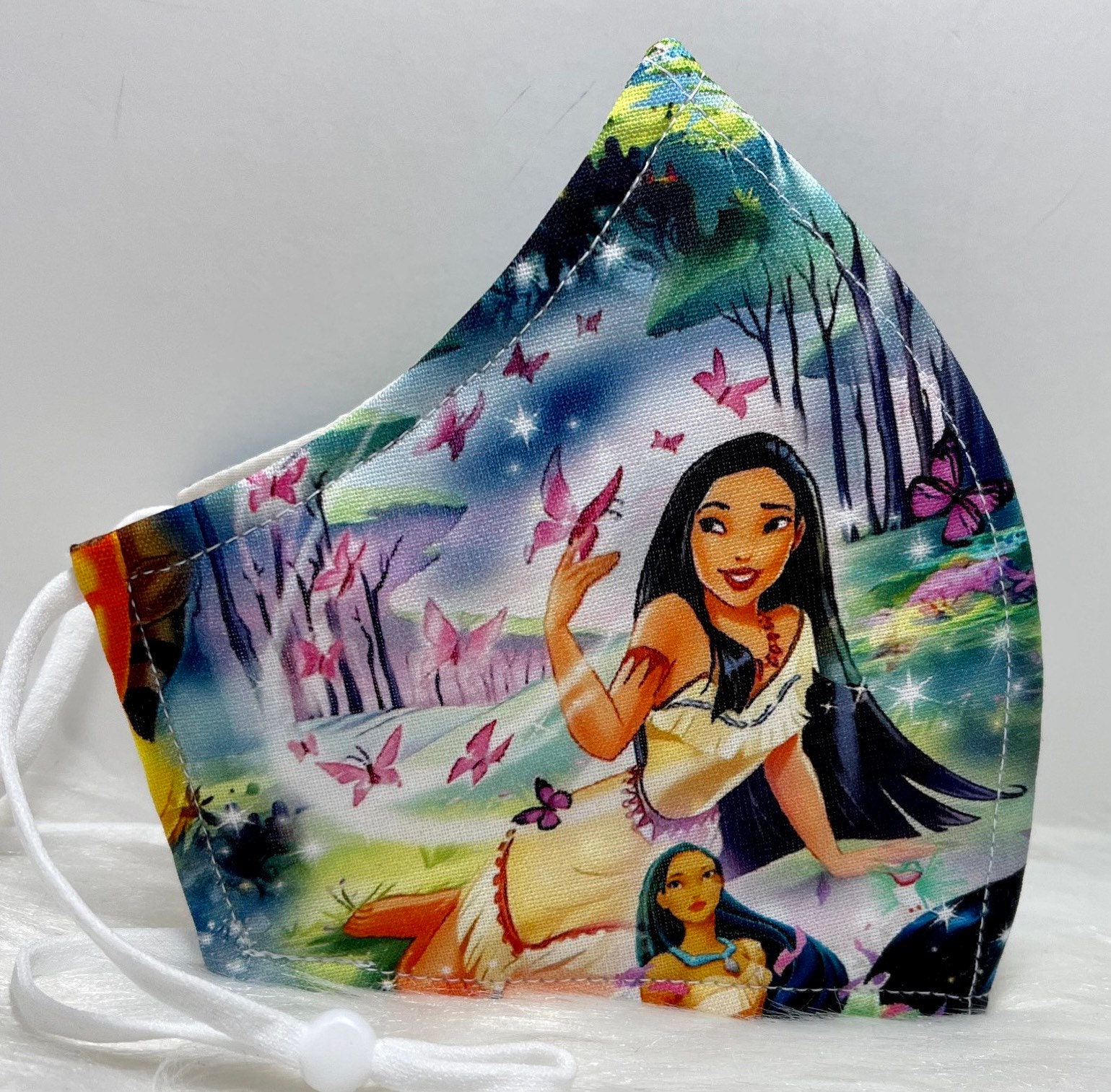 Classic Pocahontas Color of the Wind Rare Face Mask - Etsy