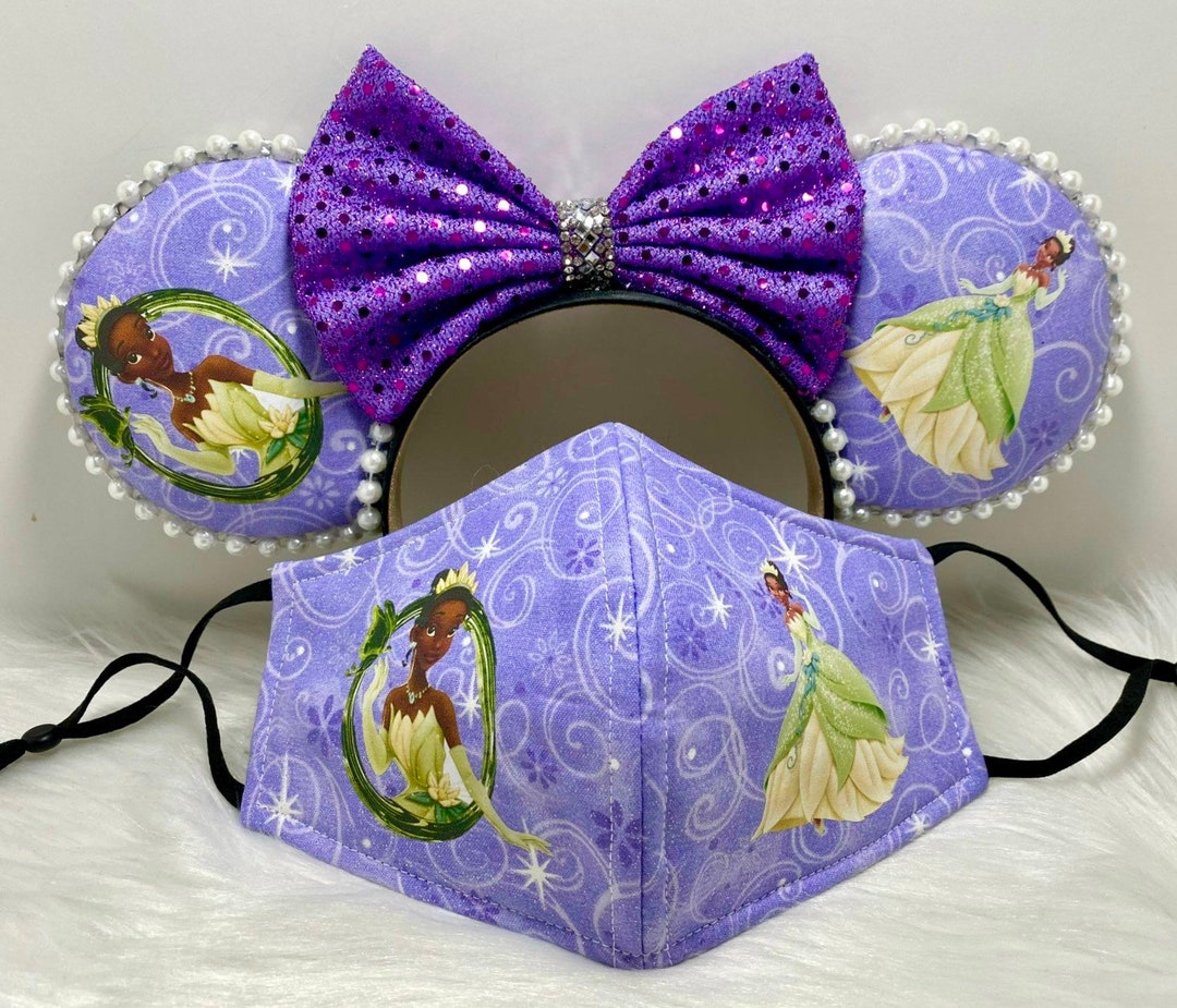 Inspired Tiana Princess and the Frog Minnie Mouse Ears OR With Combo ...