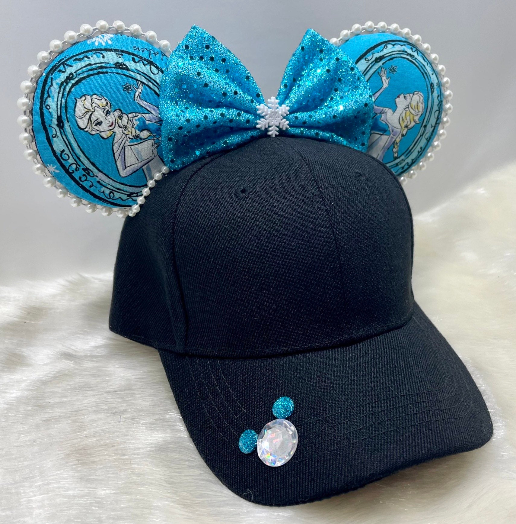 Inspired Frozen Elsa and Anna Mickey Minnie Mouse Ears OR With Combo ...