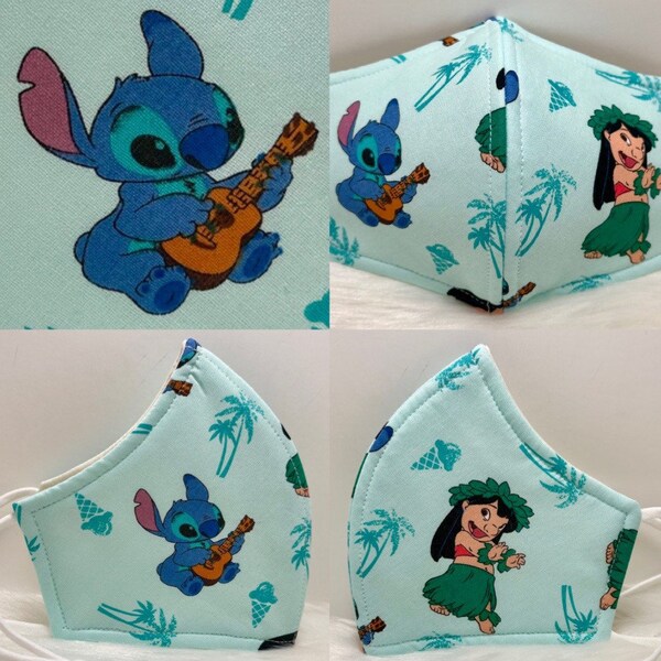 Stitch Face Mask - Etsy