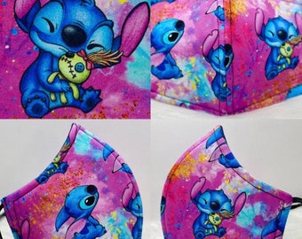 Lilo and Stitch Designer Face Mask | Etsy