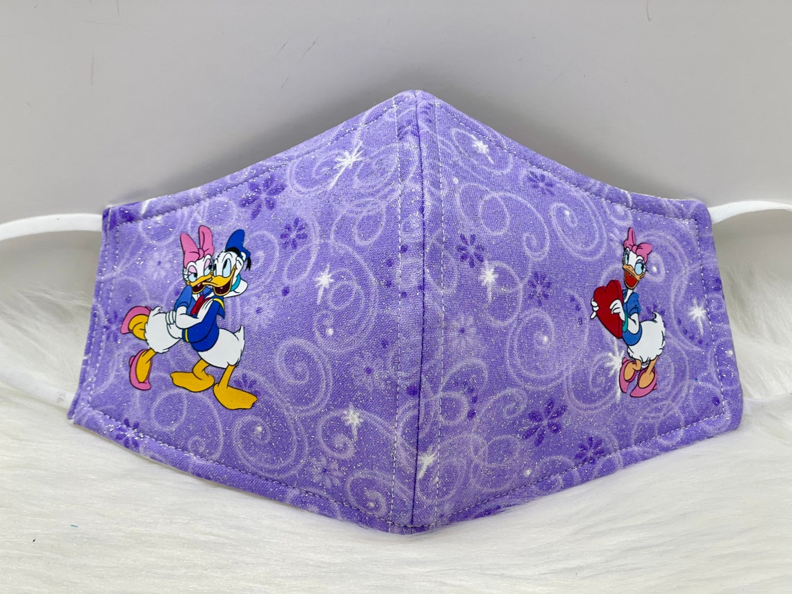 Donald Daisy Duck Designer Face Mask - Etsy
