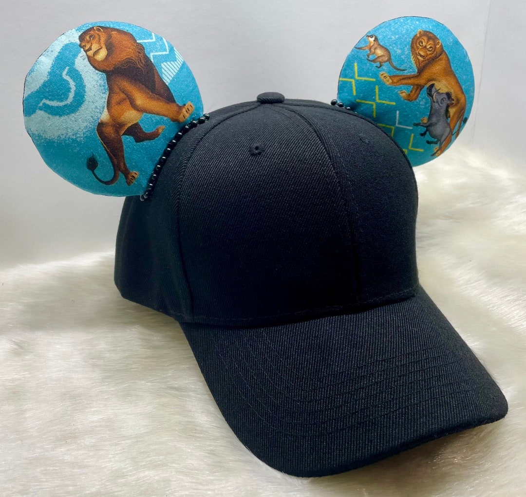 Inspired the Lion King Simba Mickey Minnie Mouse Ears OR Combo Hat Cap ...