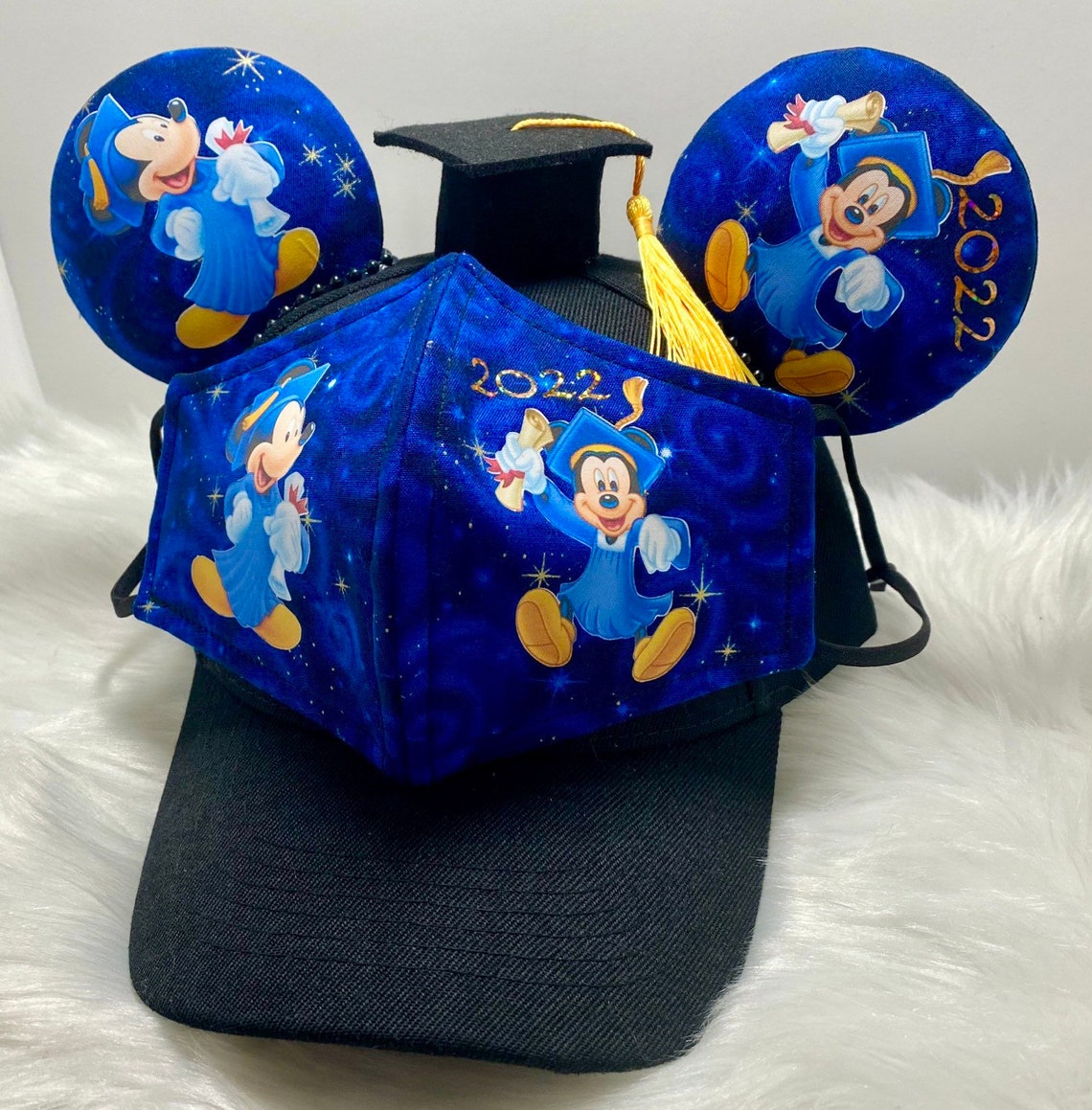 Inspired Mickey Mouse Graduation Grad Nite 2022 Ears OR With - Etsy