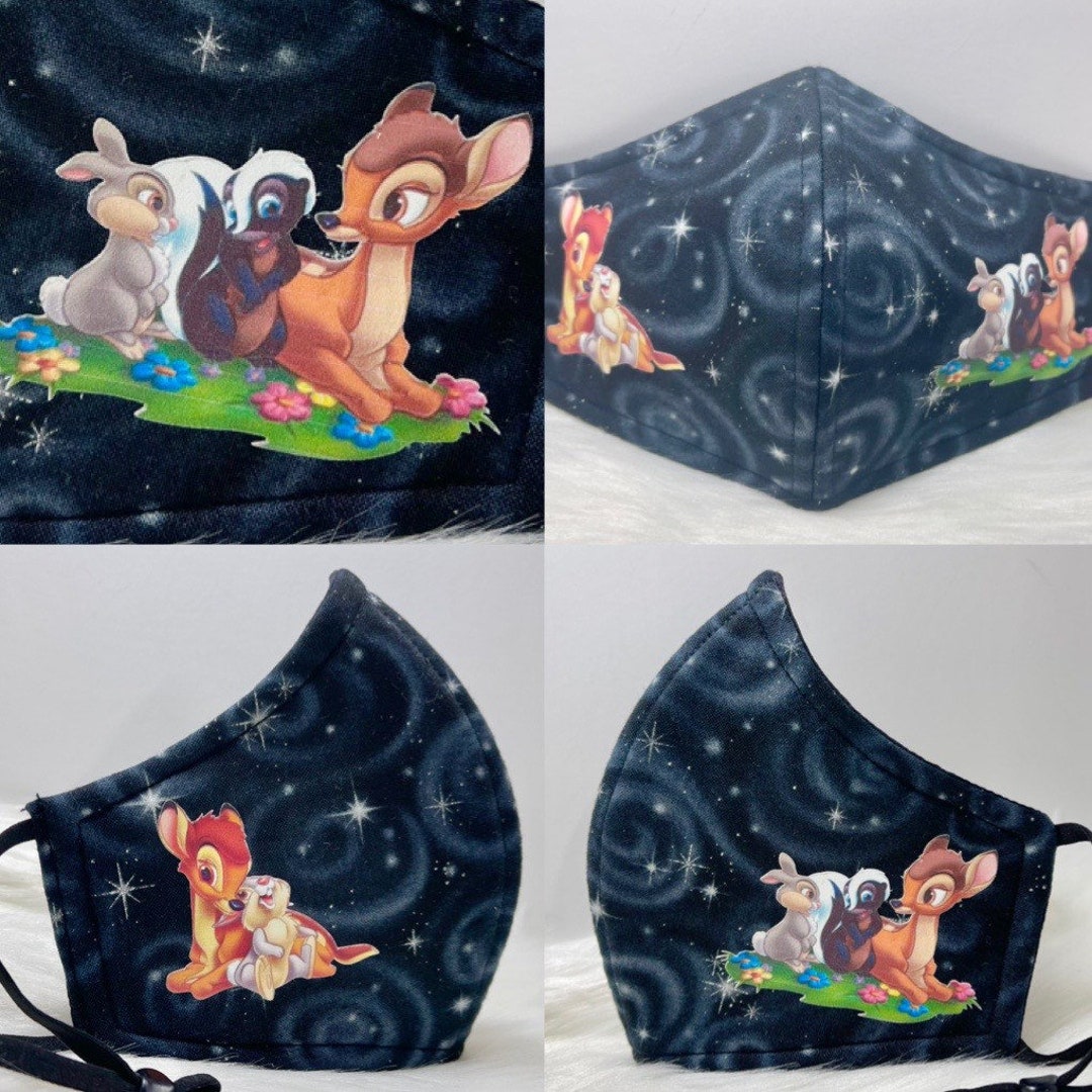 Classic Bambi Special Design Face Mask - Etsy