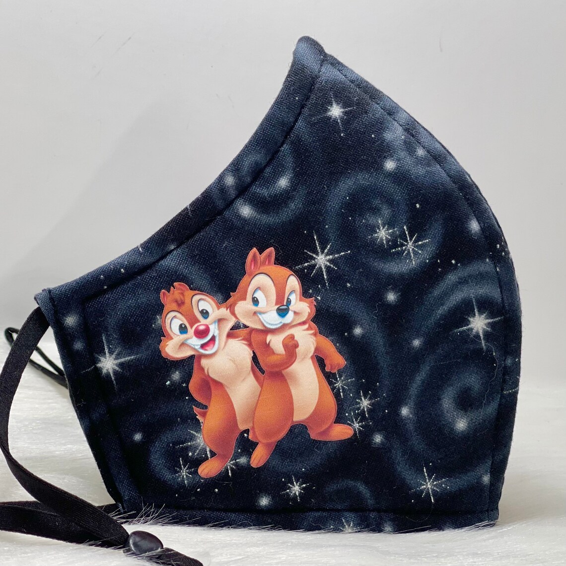 Chip and Dale Special Designer Face Mask black - Etsy