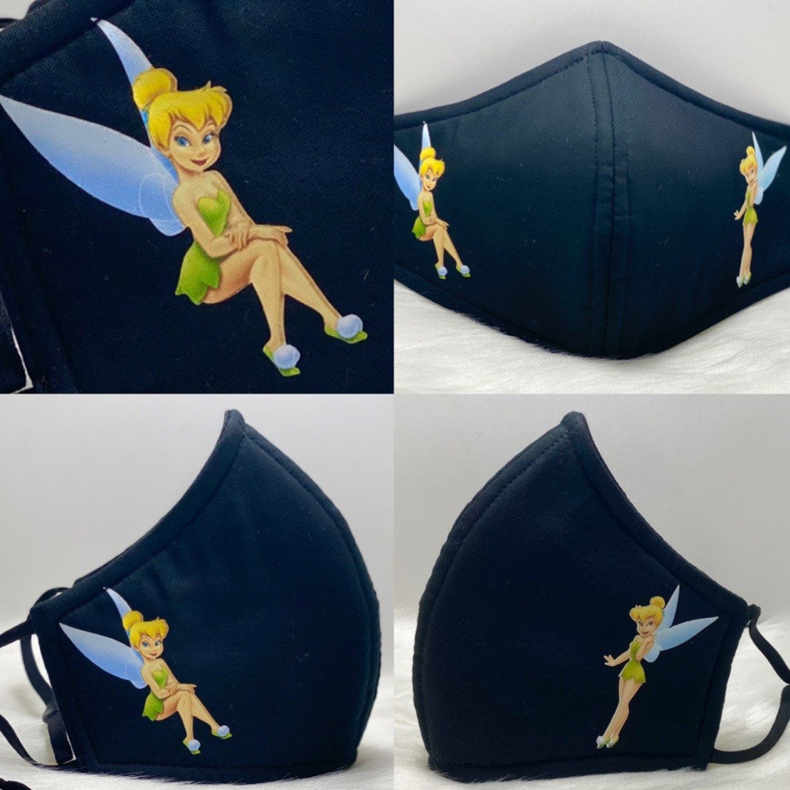 Tinkerbell special designed face mask | Etsy