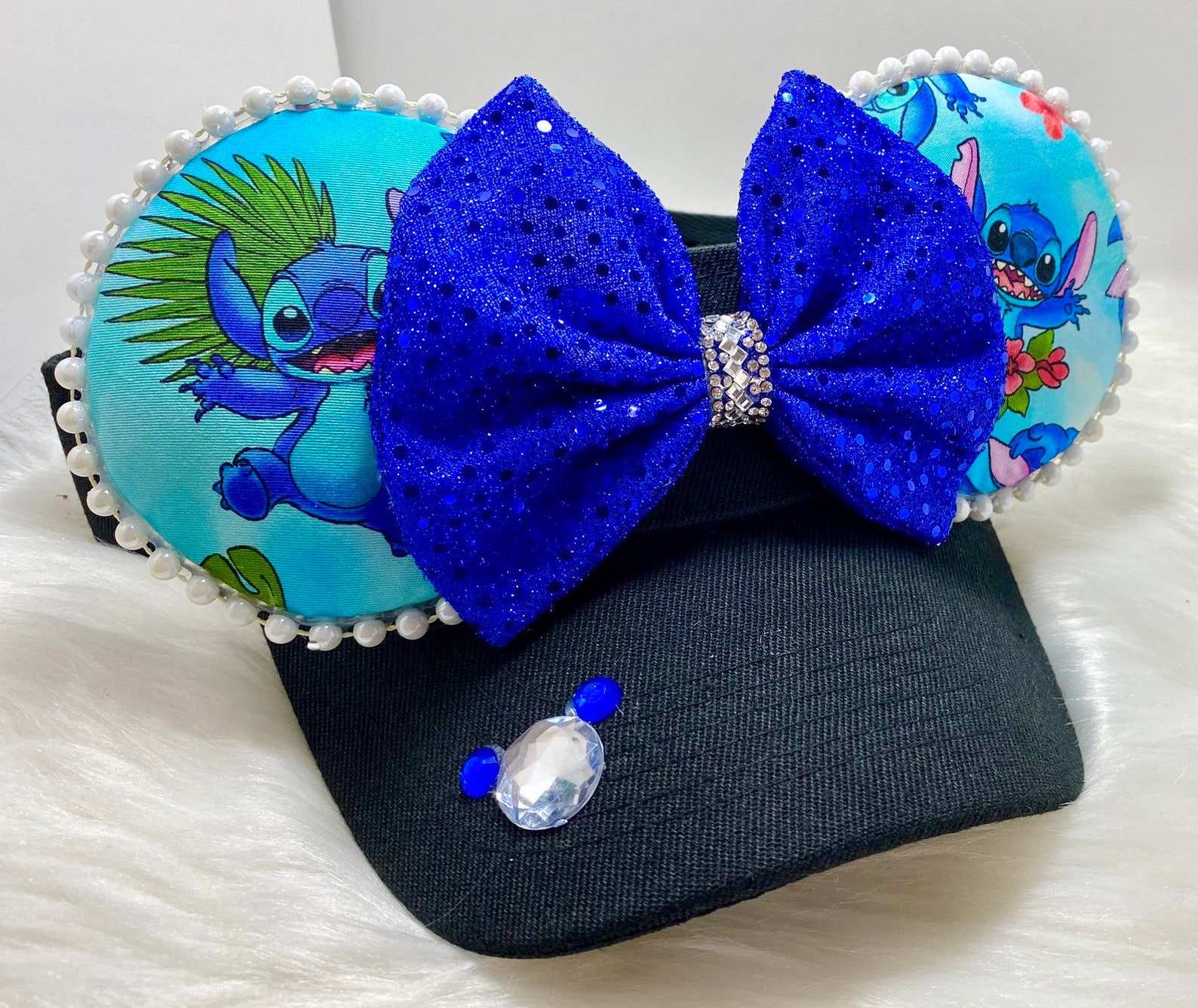 Inspired Lilo and Stitch Minnie Visor Ears OR With Combo - Etsy