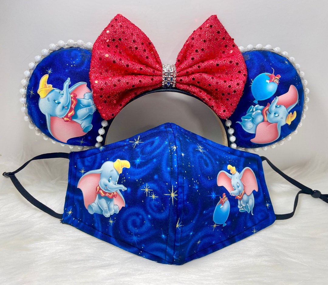 Inspired Classic Dumbo Ears OR With Combo Matching Mask Set.. - Etsy