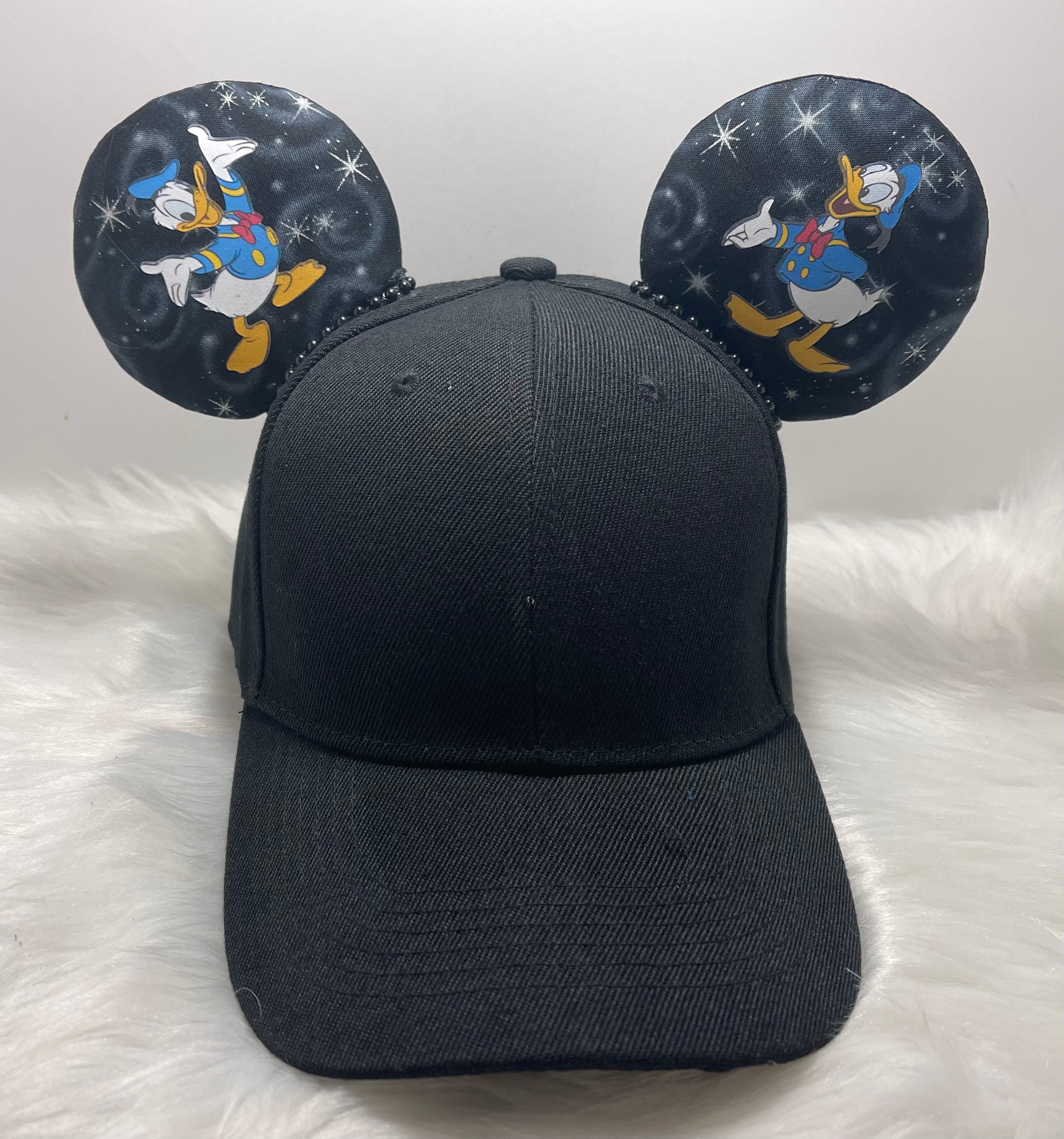 Inspired Mickey Hat With Ears OR With Combo Matching Mask Set of Donald ...