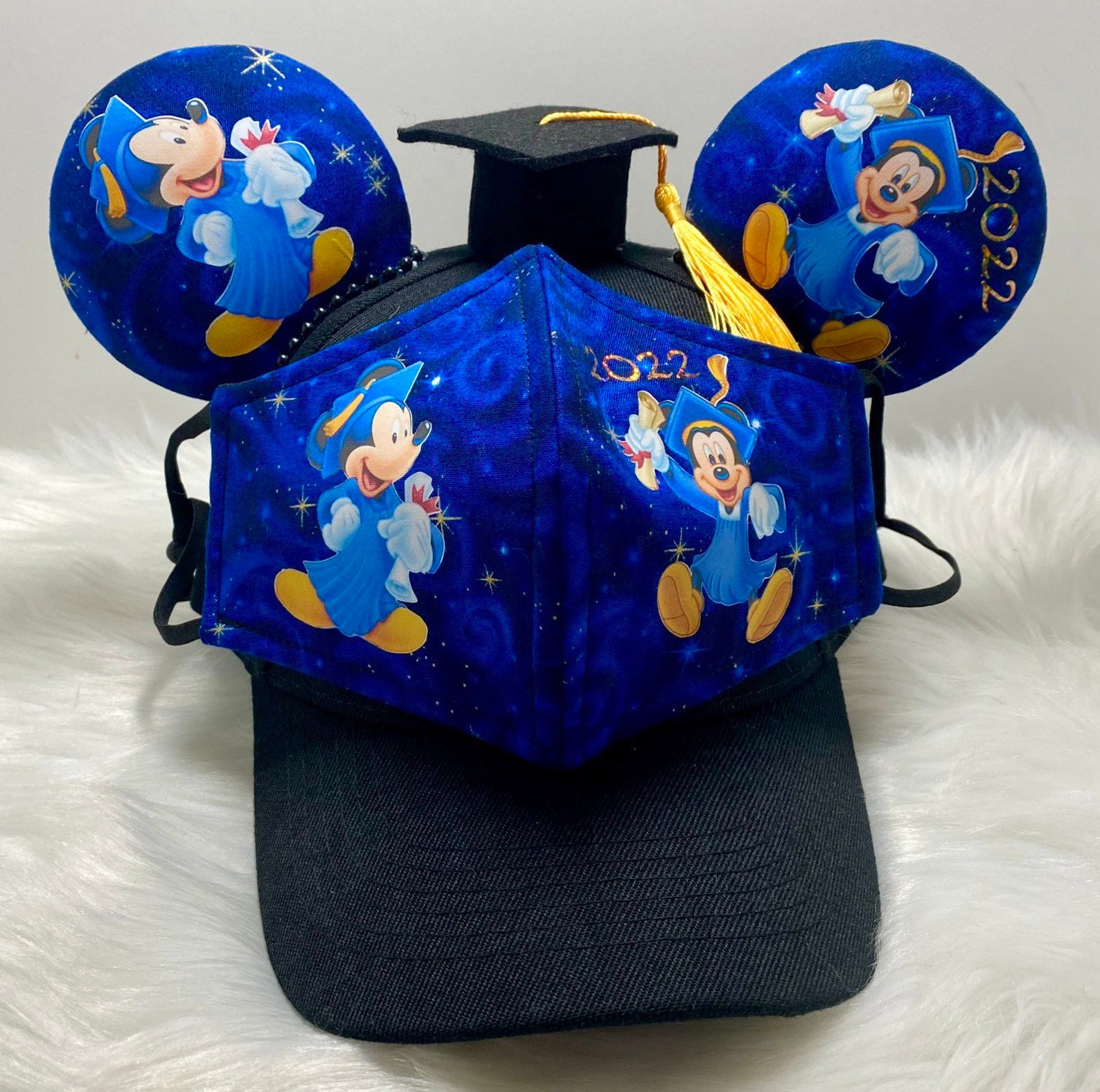 Inspired Mickey Mouse Graduation Grad Nite 2022 Ears OR With - Etsy