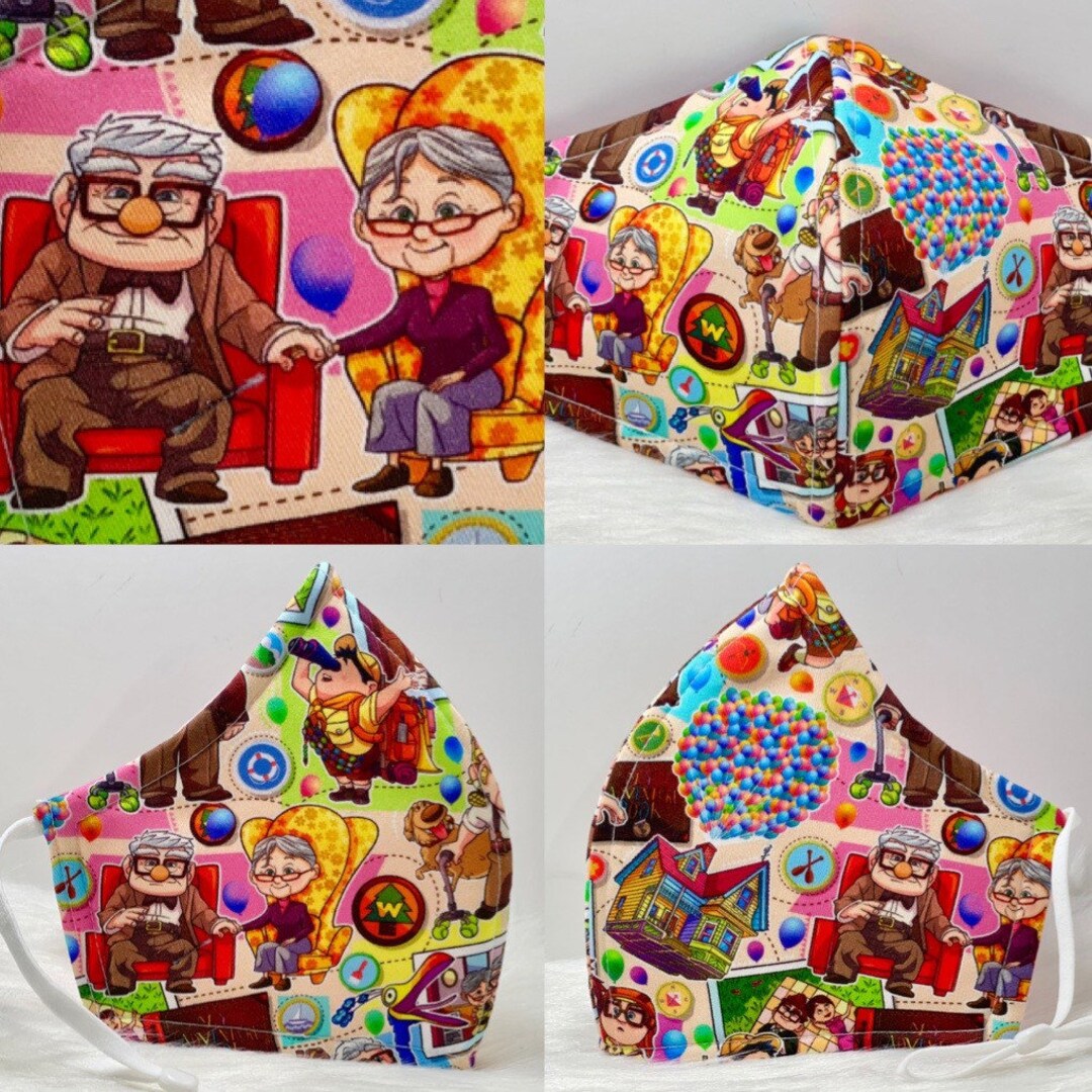 Disney UP Movie Very Rare Face Mask - Etsy