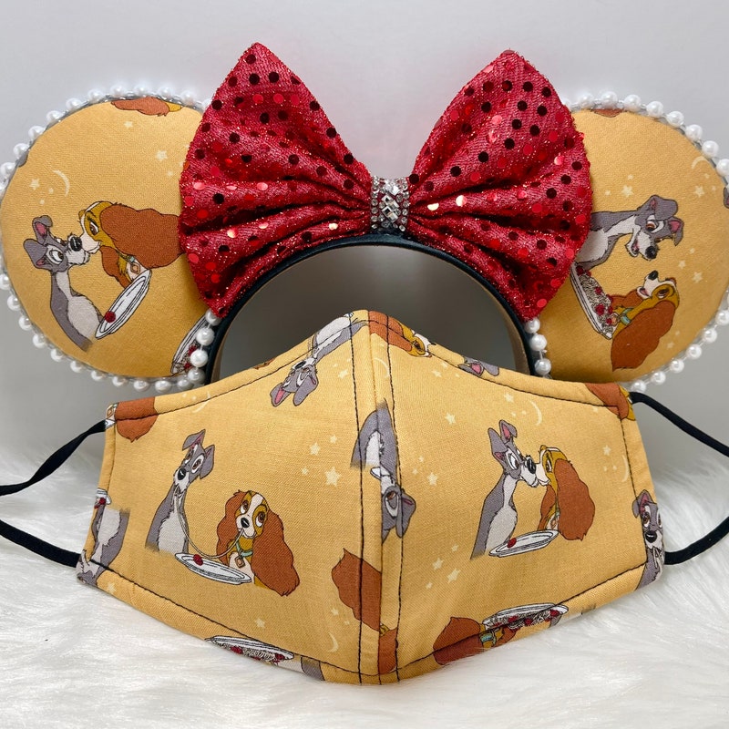 Lady Tramp Face Mask - Etsy
