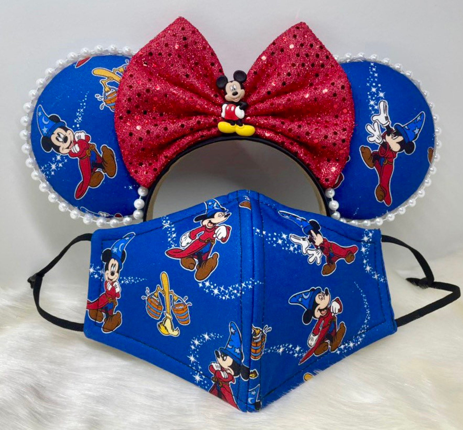 Inspired Magic of Fantasia Wizard Minnie Mouse Ears OR Combo Matching ...