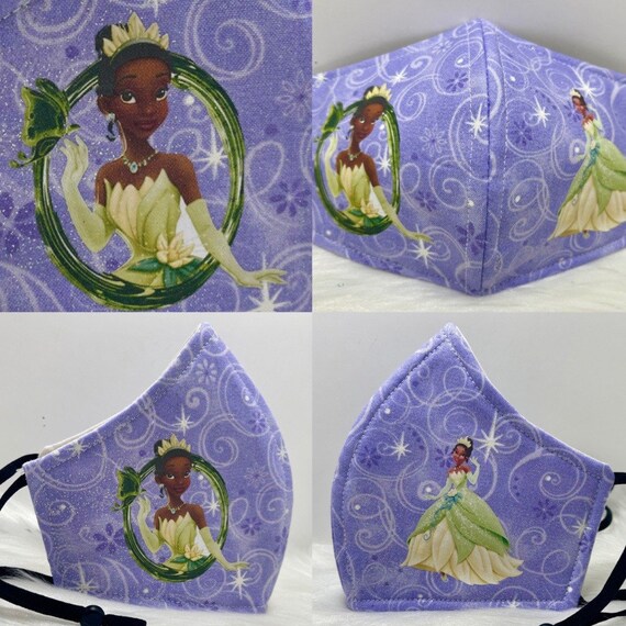 Tiana Princess and the Frog Special Designer Face Mask | Etsy