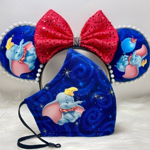Inspired Classic Dumbo Ears OR With Combo Matching Mask Set.. - Etsy