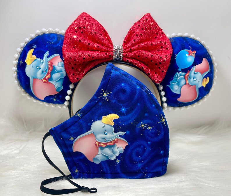 Inspired Classic Dumbo Ears OR With Combo Matching Mask Set.. - Etsy