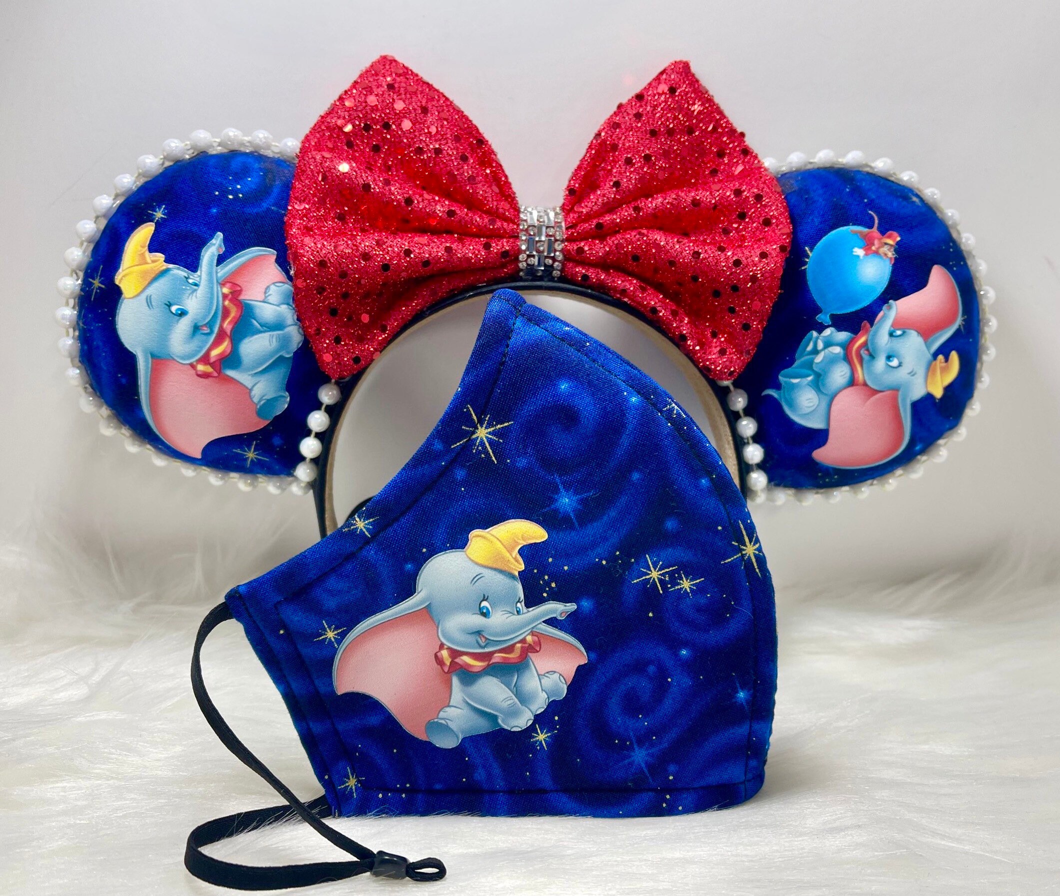 Inspired Classic Dumbo Ears OR With Combo Matching Mask Set.. - Etsy