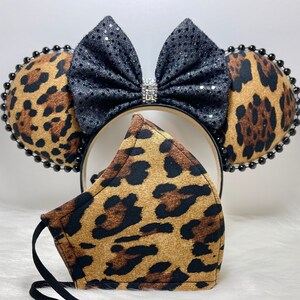 Inspired Disney Wild Animal Kingdom Leopard Minnie Ears OR - Etsy
