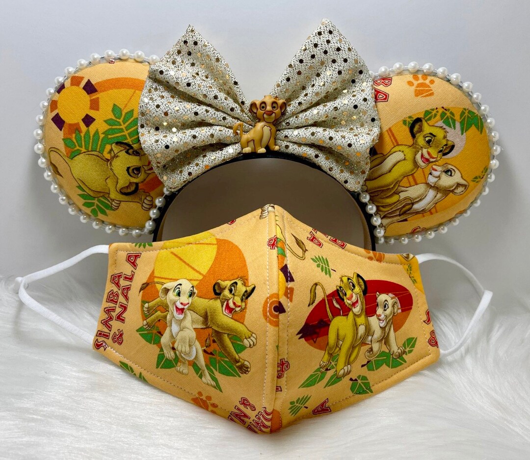 Inspired Lion King Simba and Nala Minnie Mouse Ears OR With Combo ...