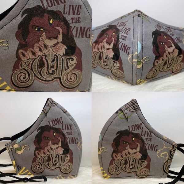 Lion King Scar Mask - Etsy