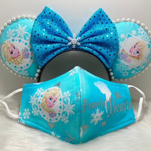 Inspired Frozen Elsa Anna Minnie Mouse Ears OR With Combo - Etsy