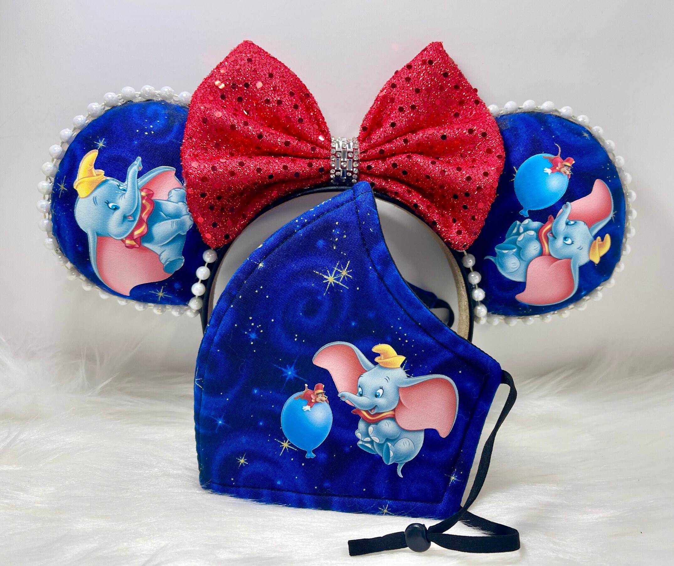 Inspired Classic Dumbo Ears OR With Combo Matching Mask Set.. - Etsy