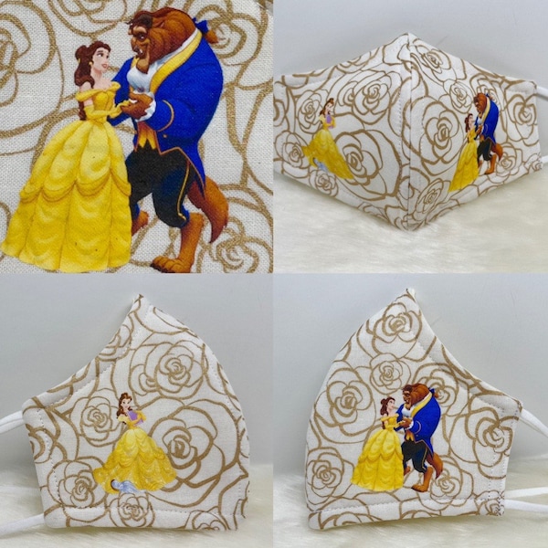 Beauty and the Beast Mask - Etsy