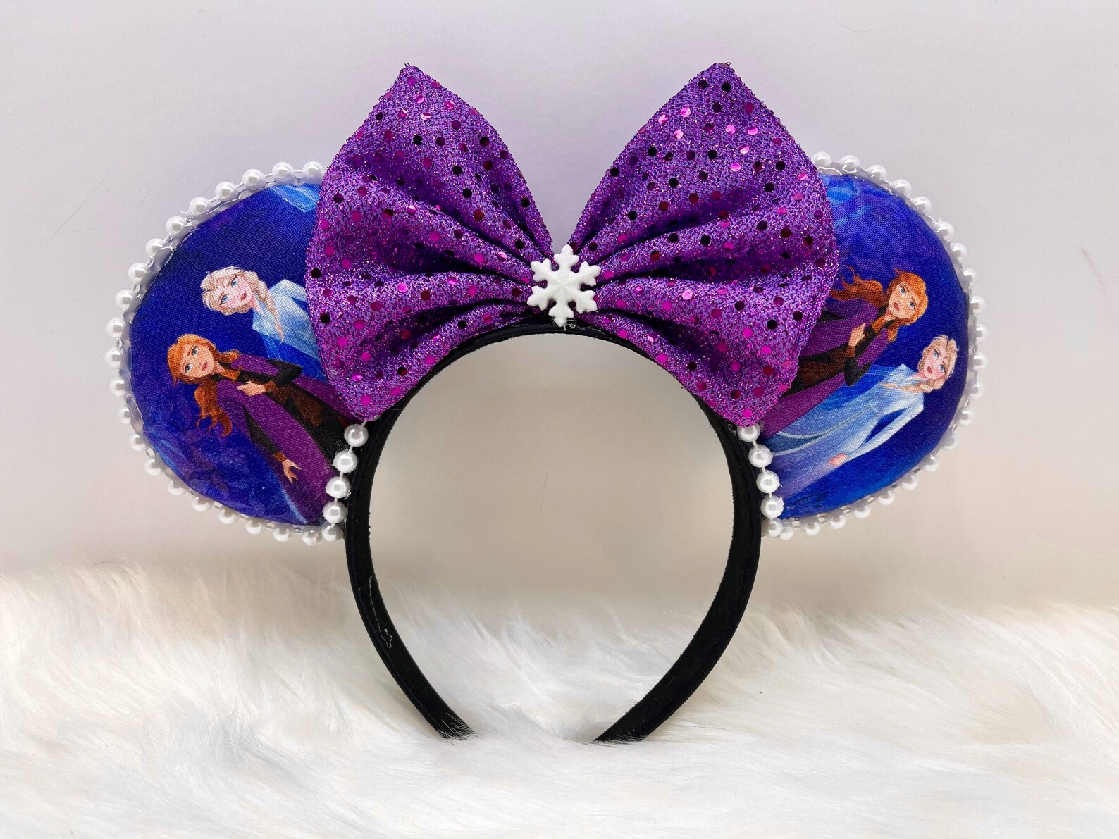 Inspired Frozen Elsa and Anna Minnie Ears OR With Combo - Etsy
