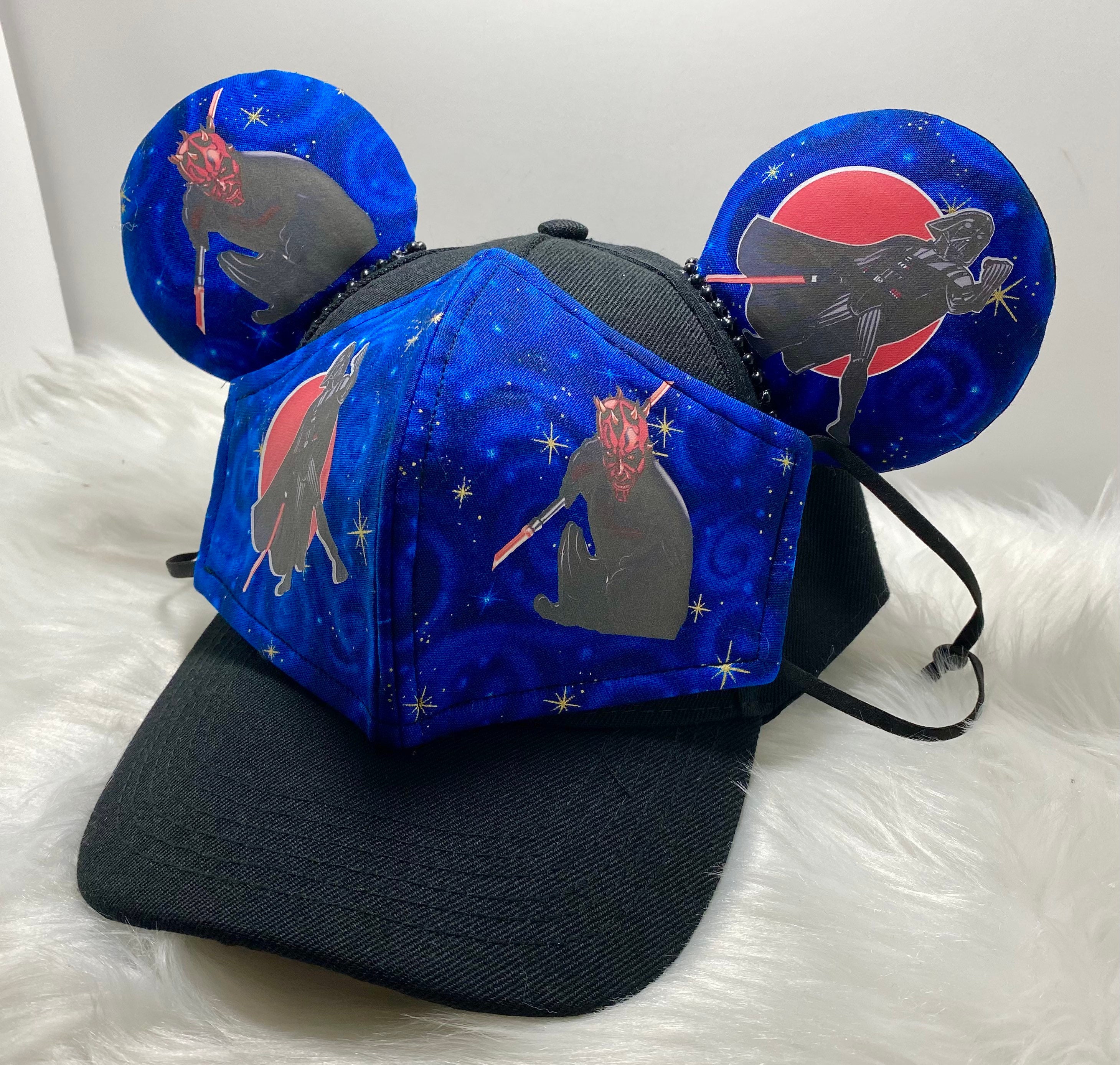 Star Wars Dark Side Darth Maul and Darth Vader Inspired Ears | Etsy