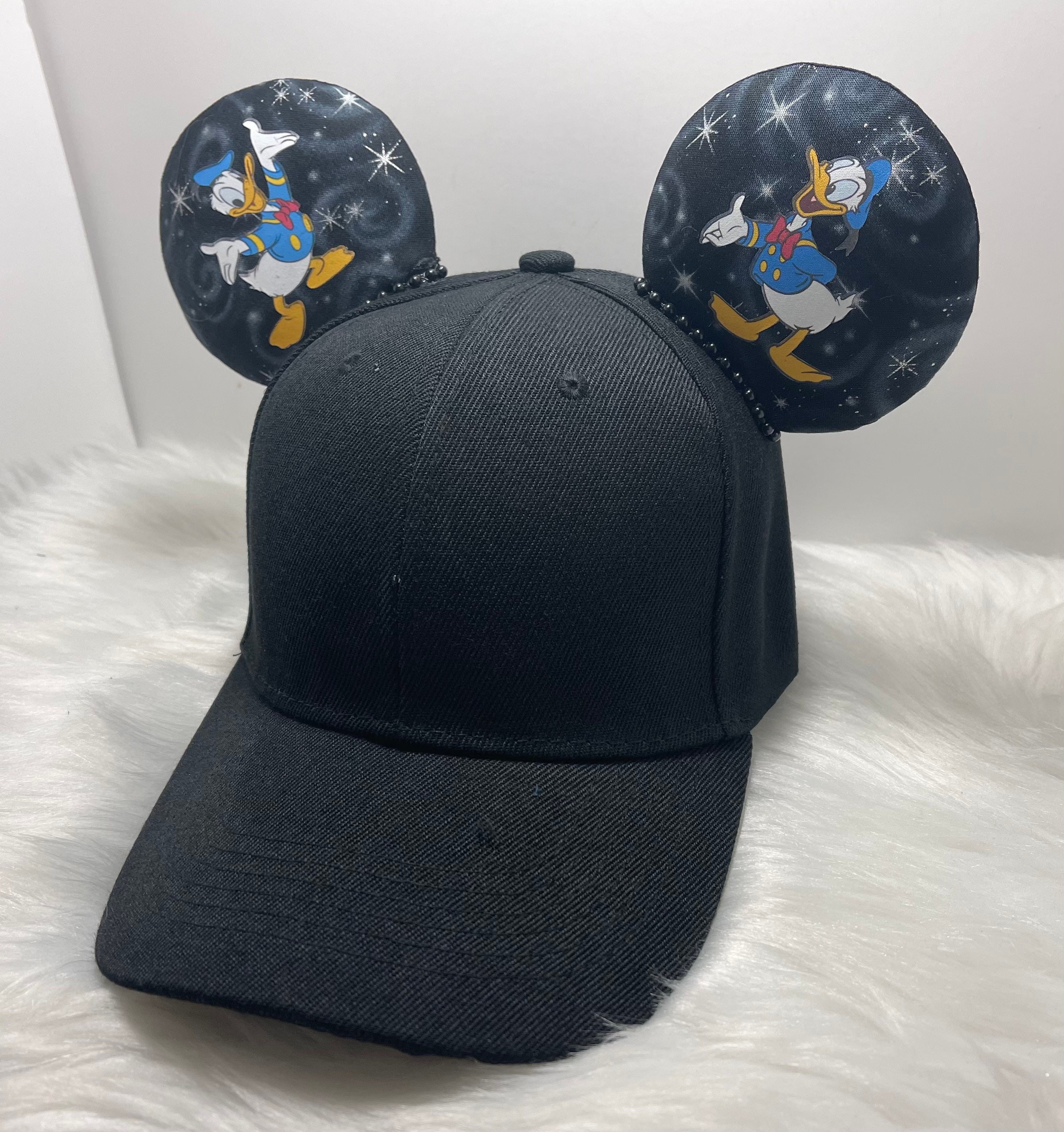 Inspired Mickey Hat With Ears OR With Combo Matching Mask Set of Donald ...