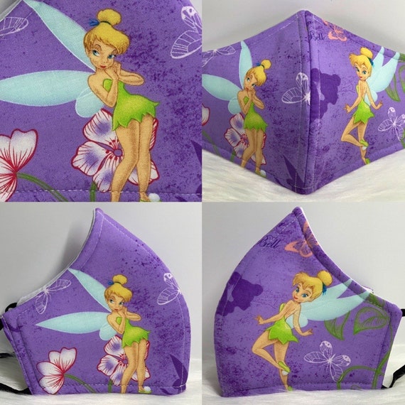 Tinker Bell Adult Face Mask | Etsy