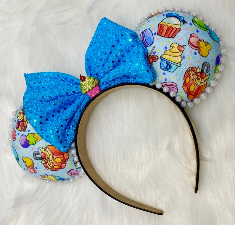 Inspired Mickey Minnie Famous Snacks Ears OR With Combo Matching Mask ...