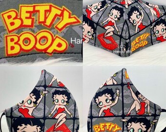 Betty Boop Mask - Etsy