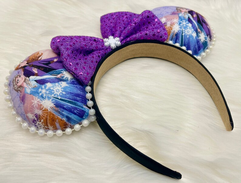 Inspired Frozen Elsa Anna Minnie Mouse Ears OR With Combo - Etsy
